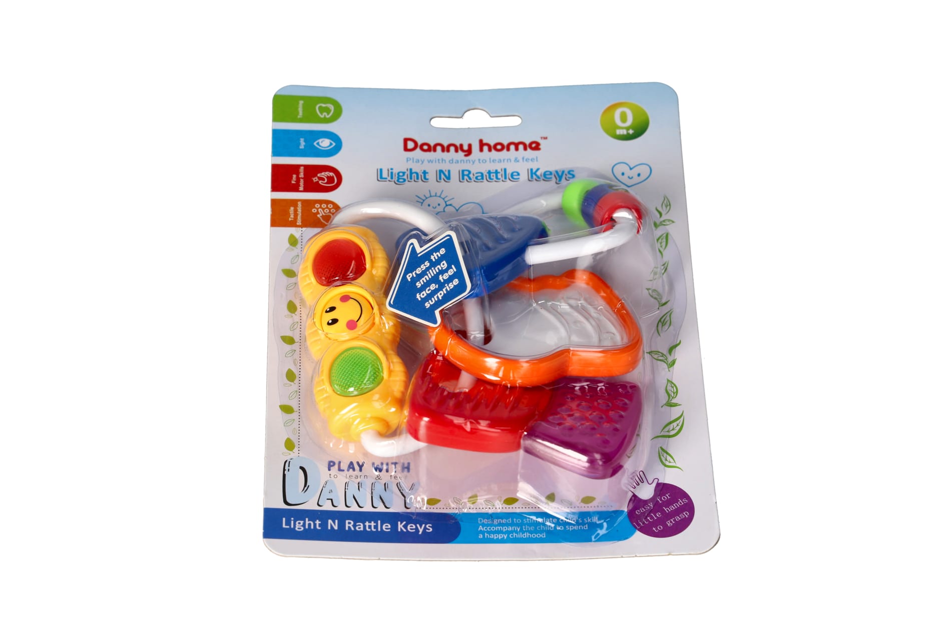 Key & Light Rattle Toy 13cm | Danny Home