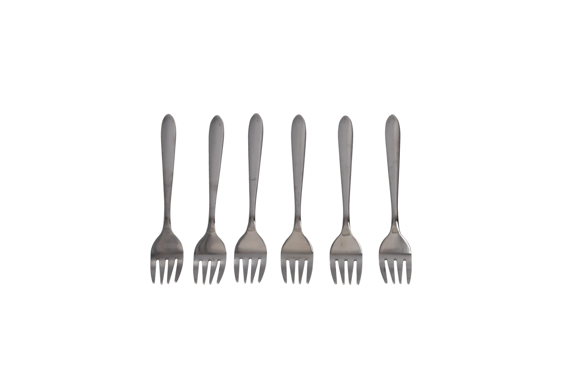 Silver Dessert Fork 6Pcs 15cm | Danny Home