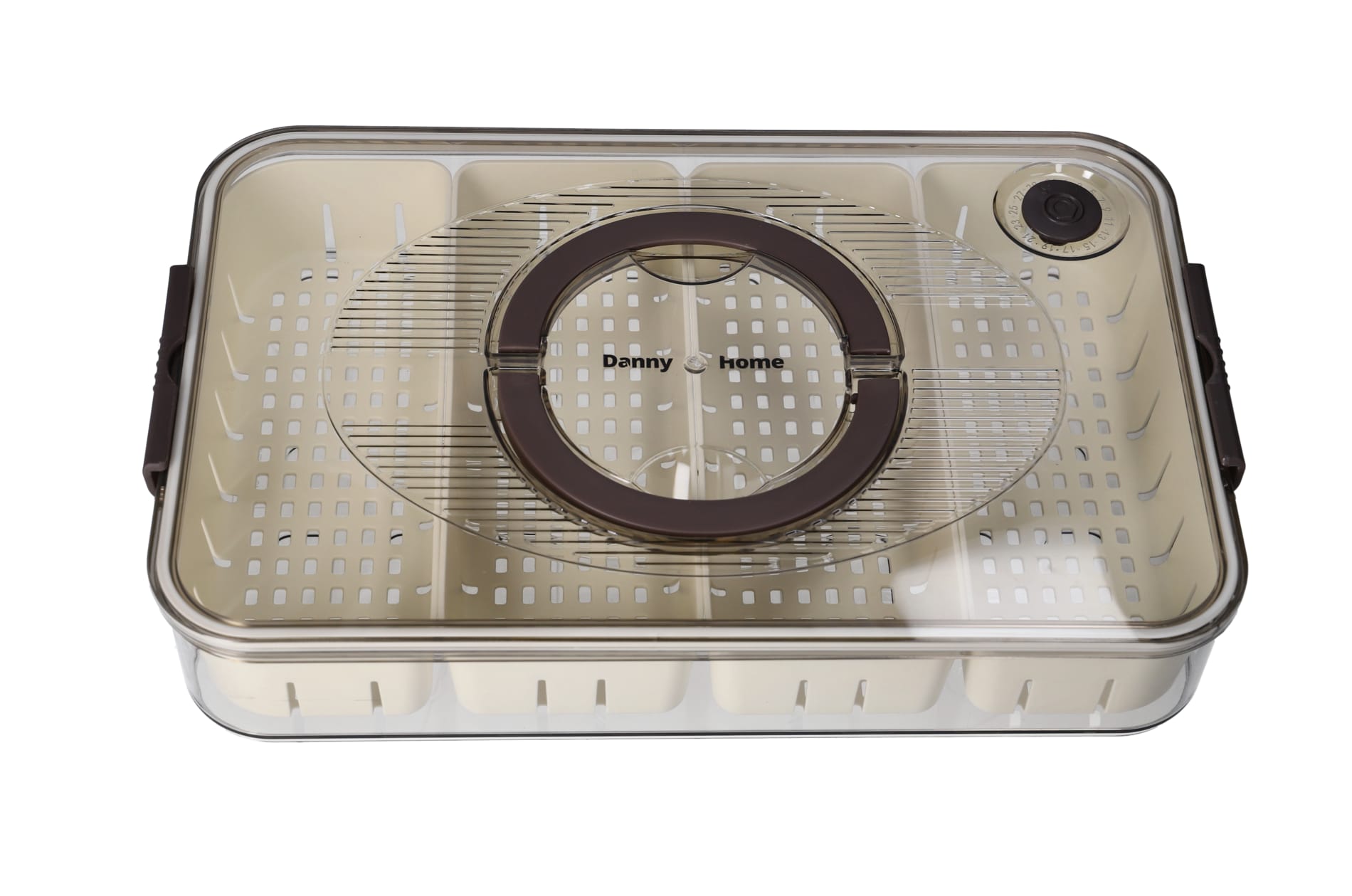 4 Grid Snack Platter Tray 33.9cm | Danny Home