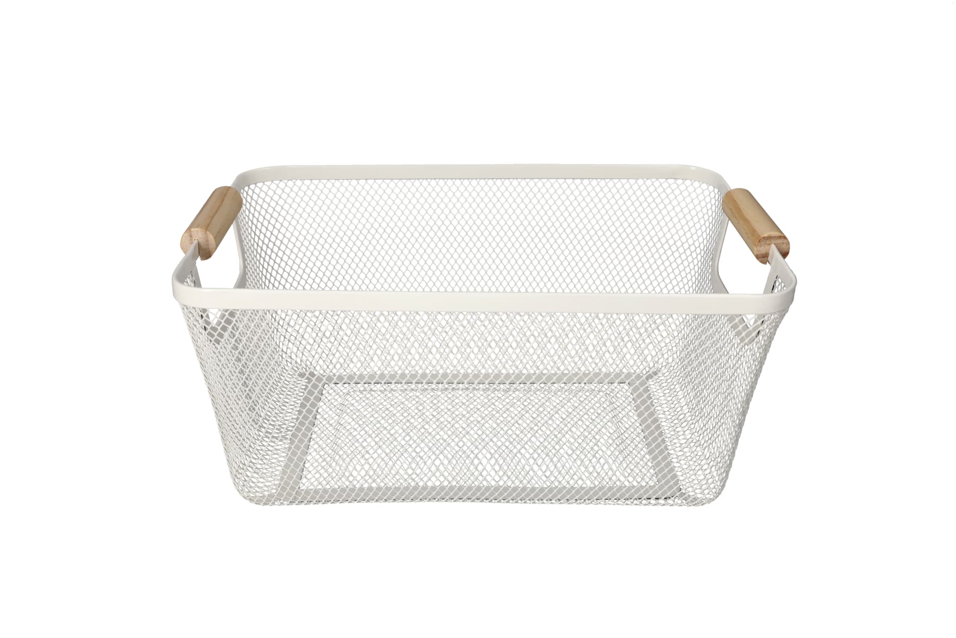 Mesh Stainless Steel Storage Basket 32.8cm | FastShopper