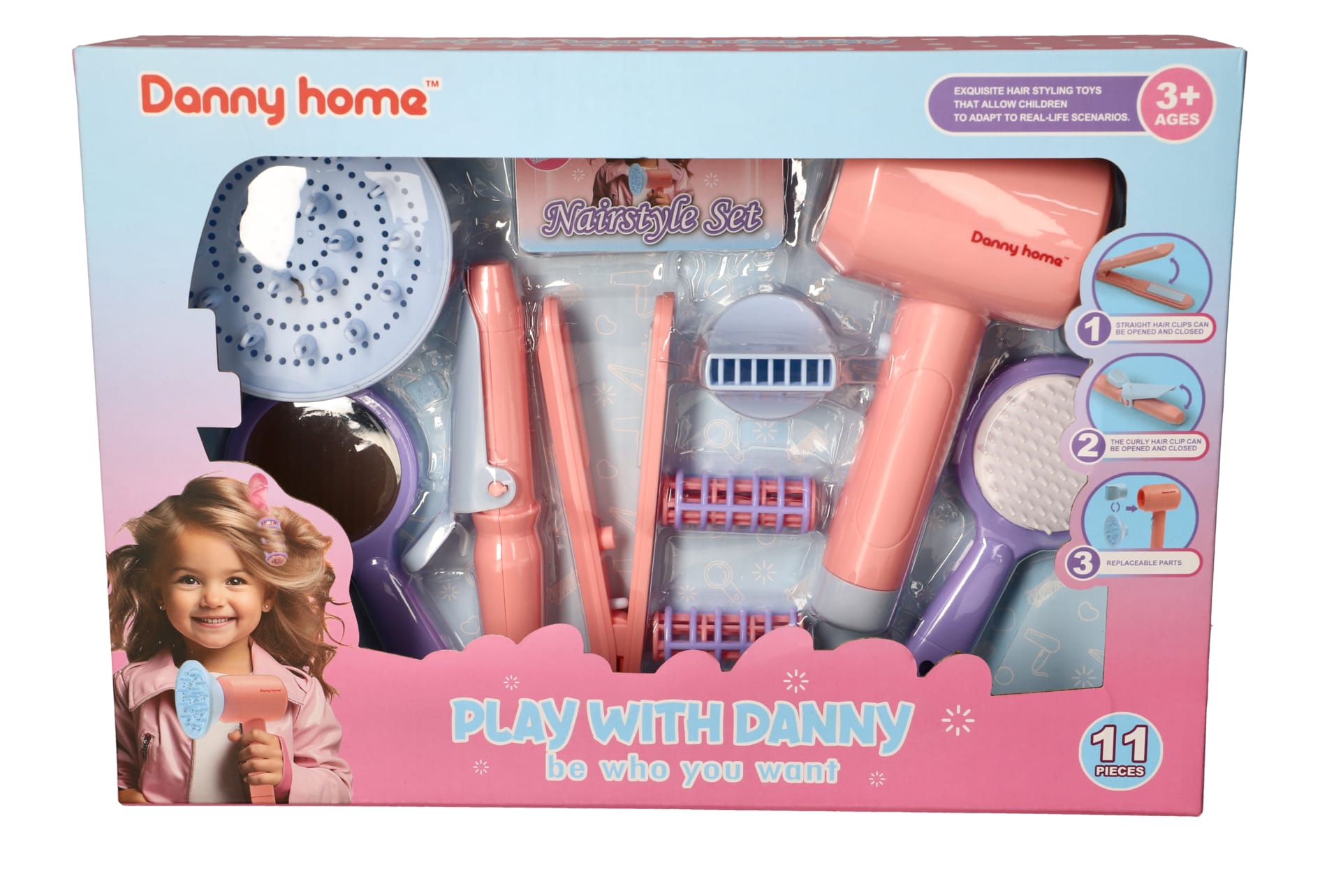 11Pcs Hair Styling Set | Danny Home