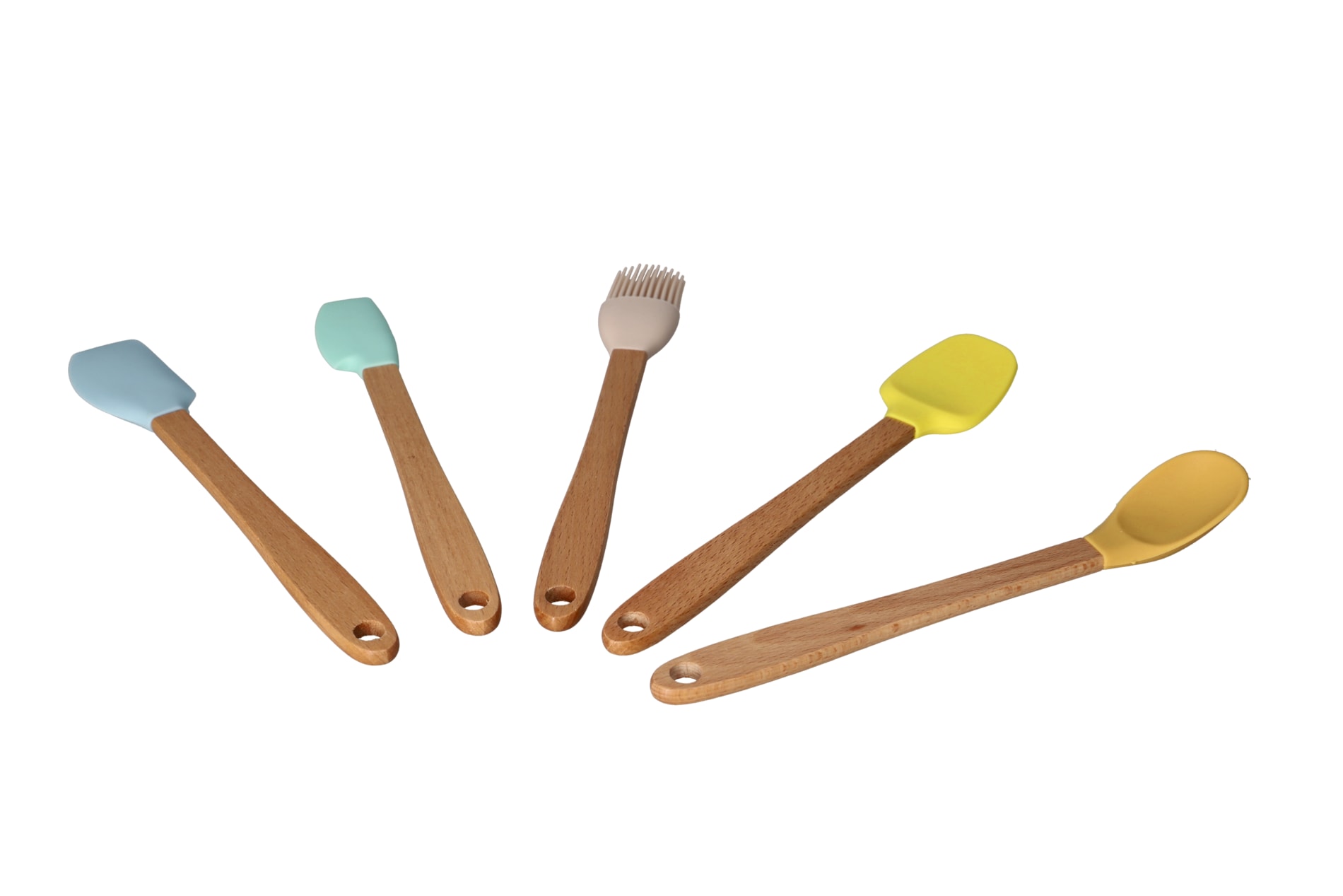 Mini Silicone Spatula Utensils 5pcs | Homeware