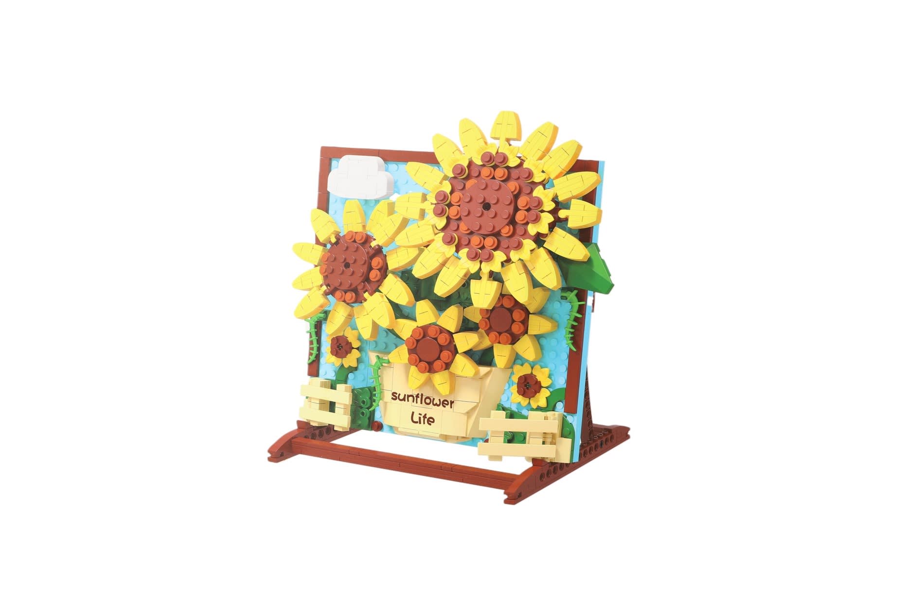 Flower Art Frame Building Blocks 594pcs | Danny Home