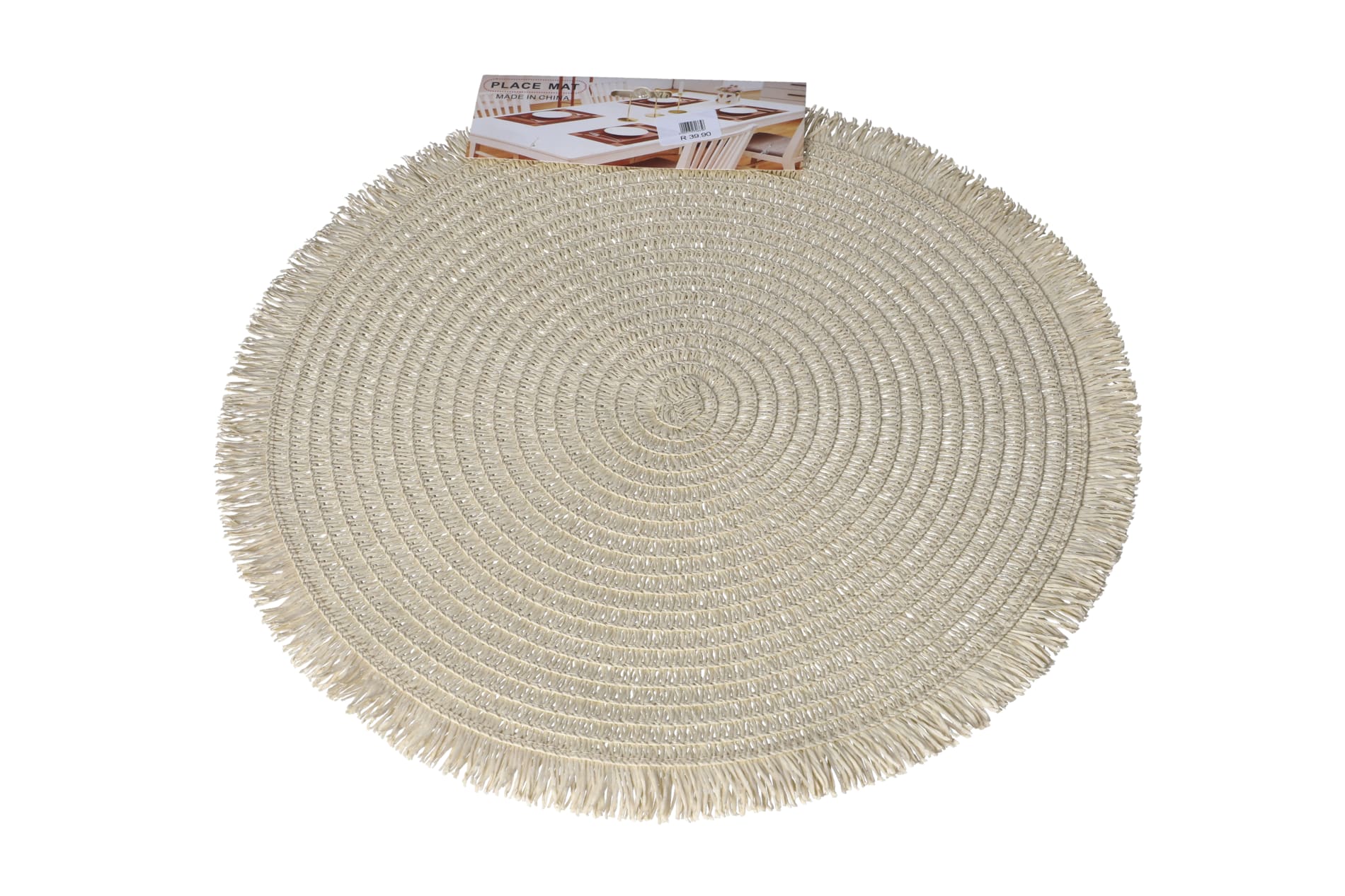 Round Woven Grass Placemat 38.5cm | Danny Home