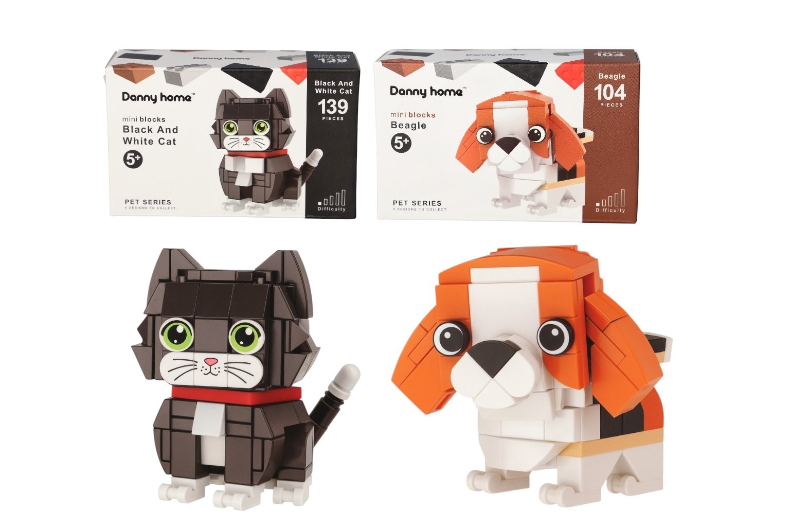 Mini Pet Building Blocks | Danny Home
