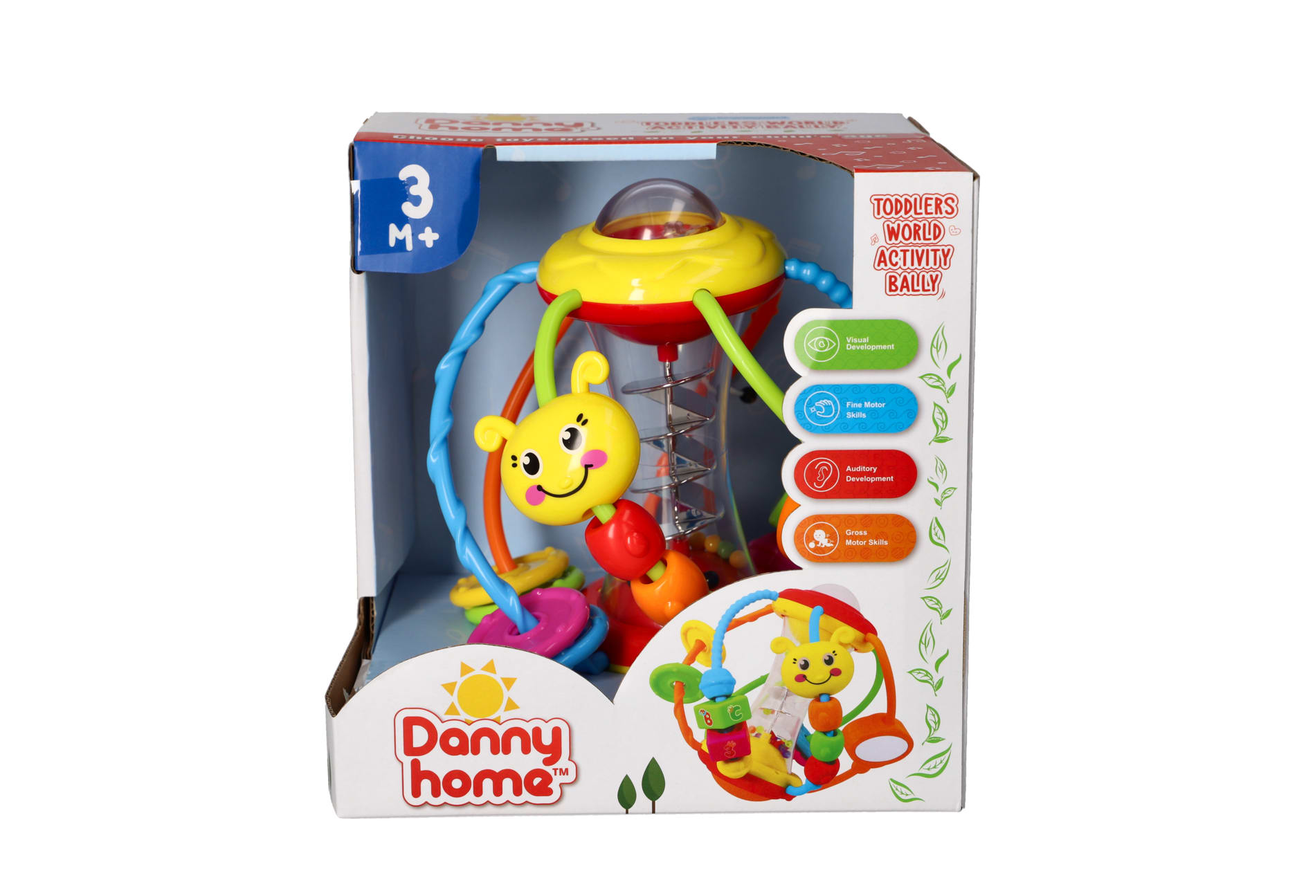 Shaker Ball Rattle Toy 15.5cm | Danny Home