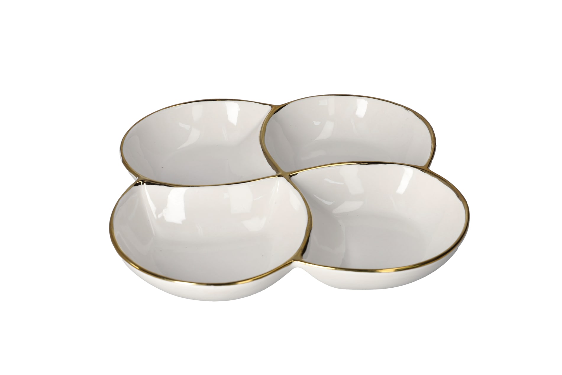 4 Grid Ceramic Platter 20cm | Danny Home