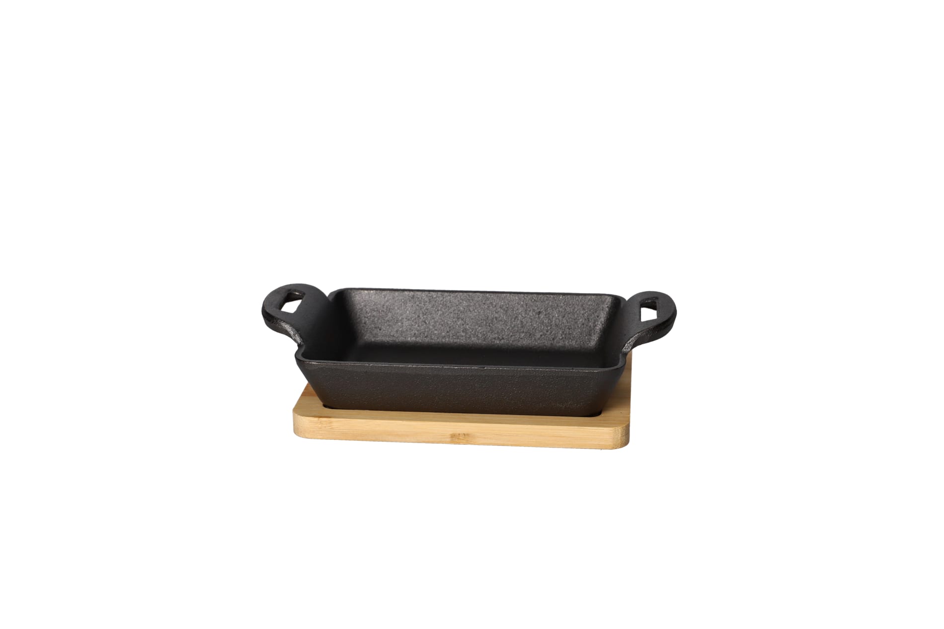 Sizzling Pan with Bamboo Base 19.4cm | Danny Home