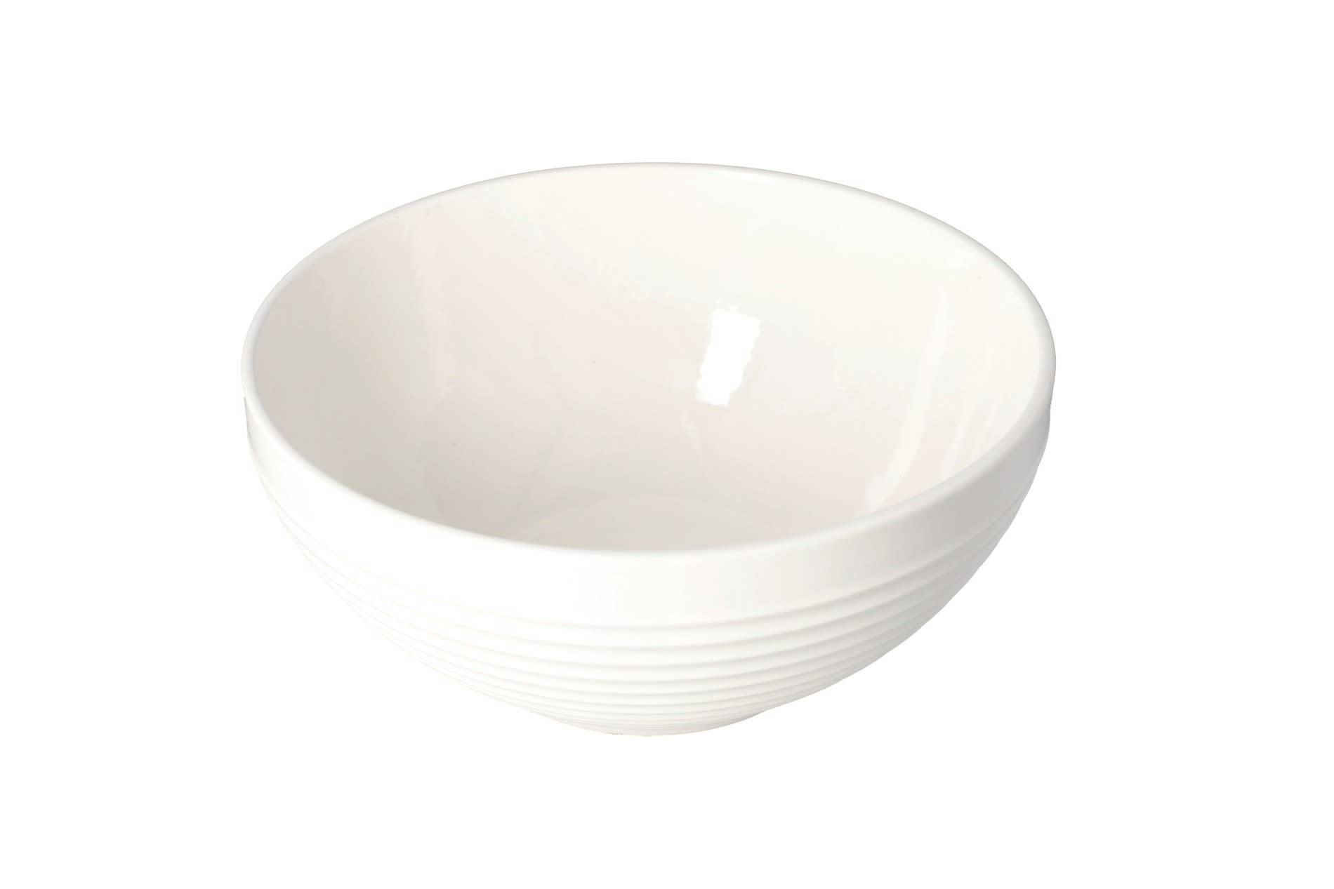 Lined Porcelain Bowl 20cm | Danny Home