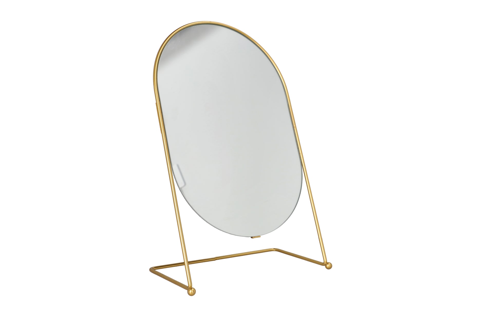 Gold Makeup Mirror 21.6cm | Danny Home