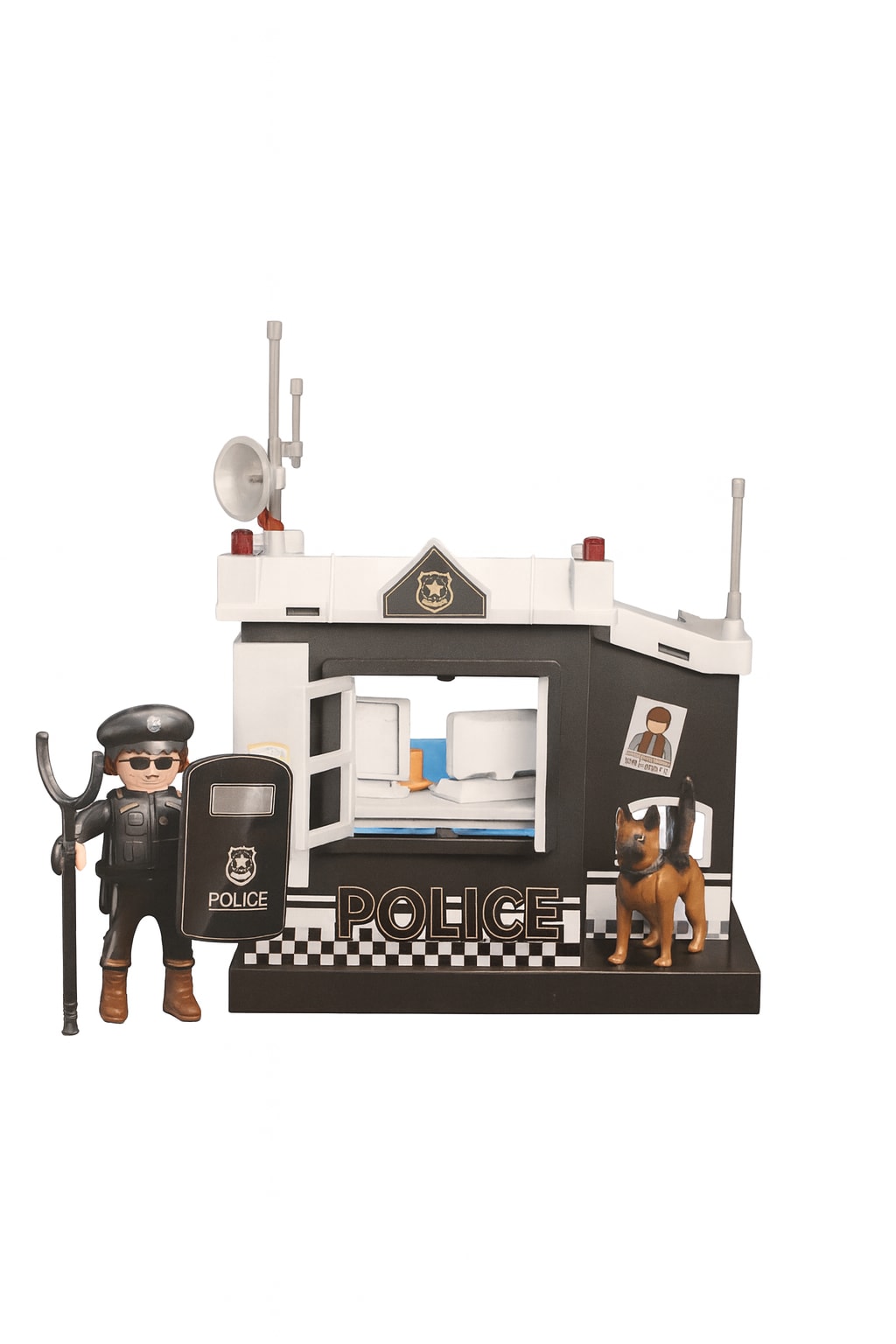 Police Station ﻿Building Blocks Toy Set | Danny Home