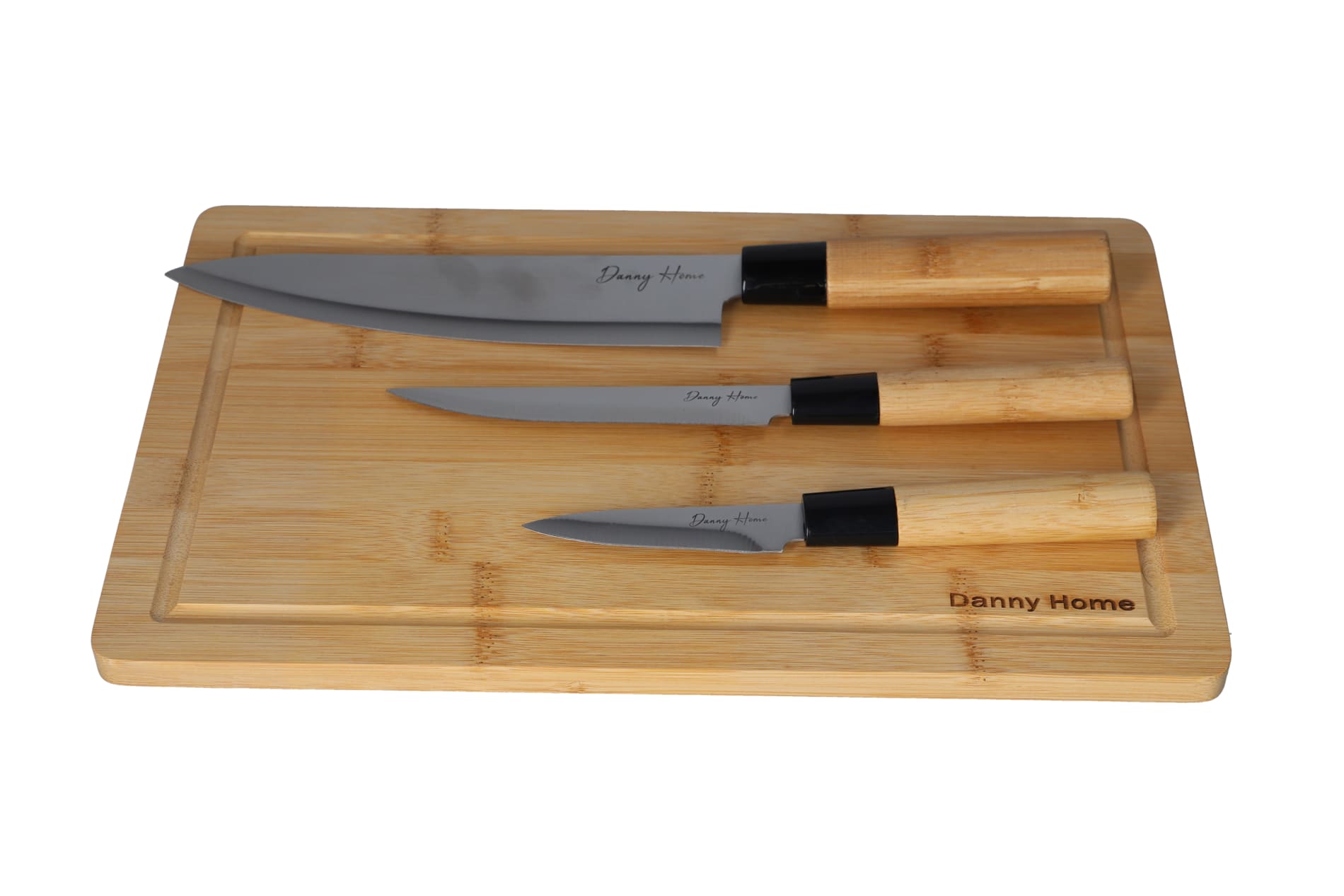 Multipurpose Kitchen Knife Set 4pcs | Danny Home
