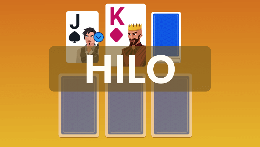 HiLo Jeu de Carte Casino Jouer gratuitement & Bonus 500€
