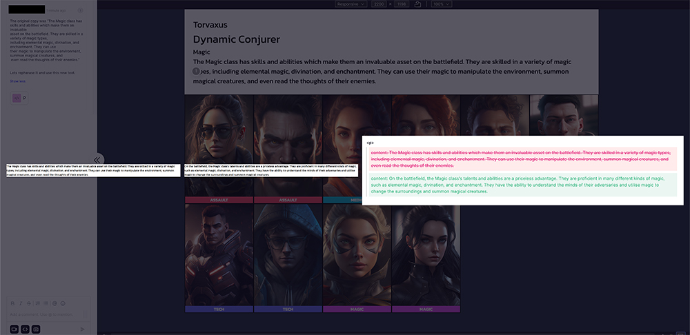 Building a character select screen with Next.js, using Livecycle to review the PR - DEV Community