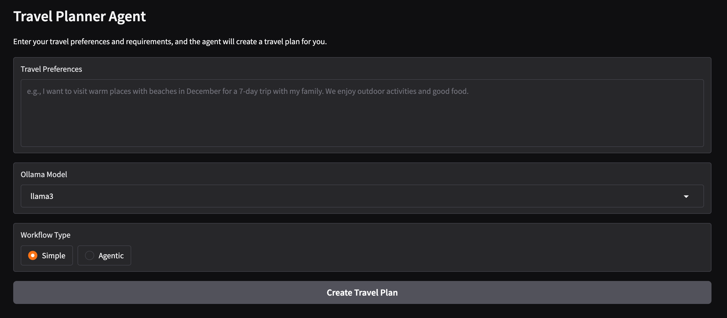 GitHub - andrewbaisden/travel-planner-ai-agent-app