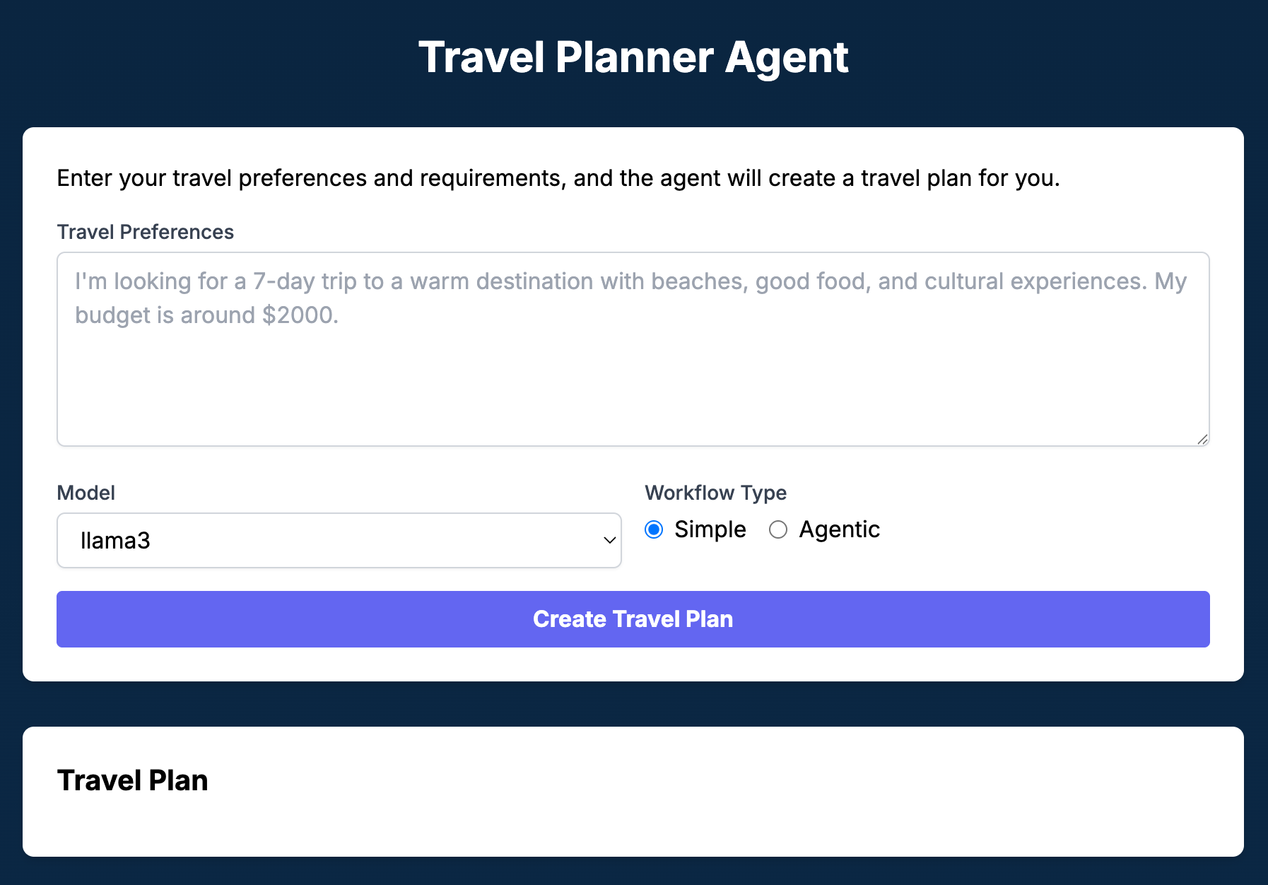 GitHub - andrewbaisden/travel-planner-ai-agent-app