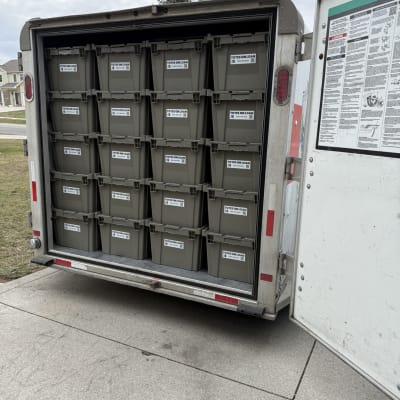 Rent Moving Boxes Fort Wayne | Reusable Moving Totes with Dolly - Totes ...