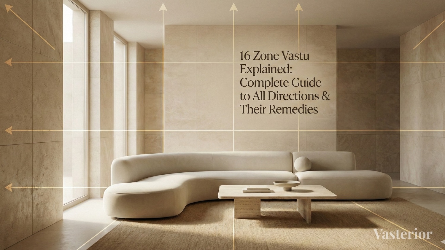 16 Zone Vastu Explained: Complete Guide & Remedies | Vasterior