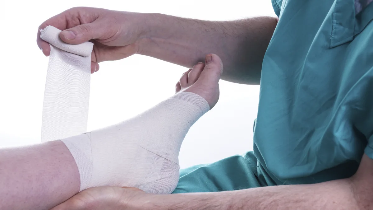 Sprained Ankle Bandage Wrap