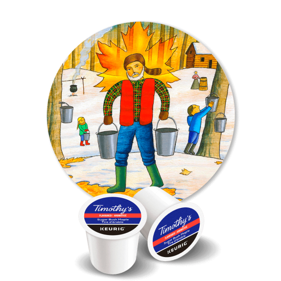 Timothy's® Flavoured Maple Taffy Coffee | VH Coffee Services