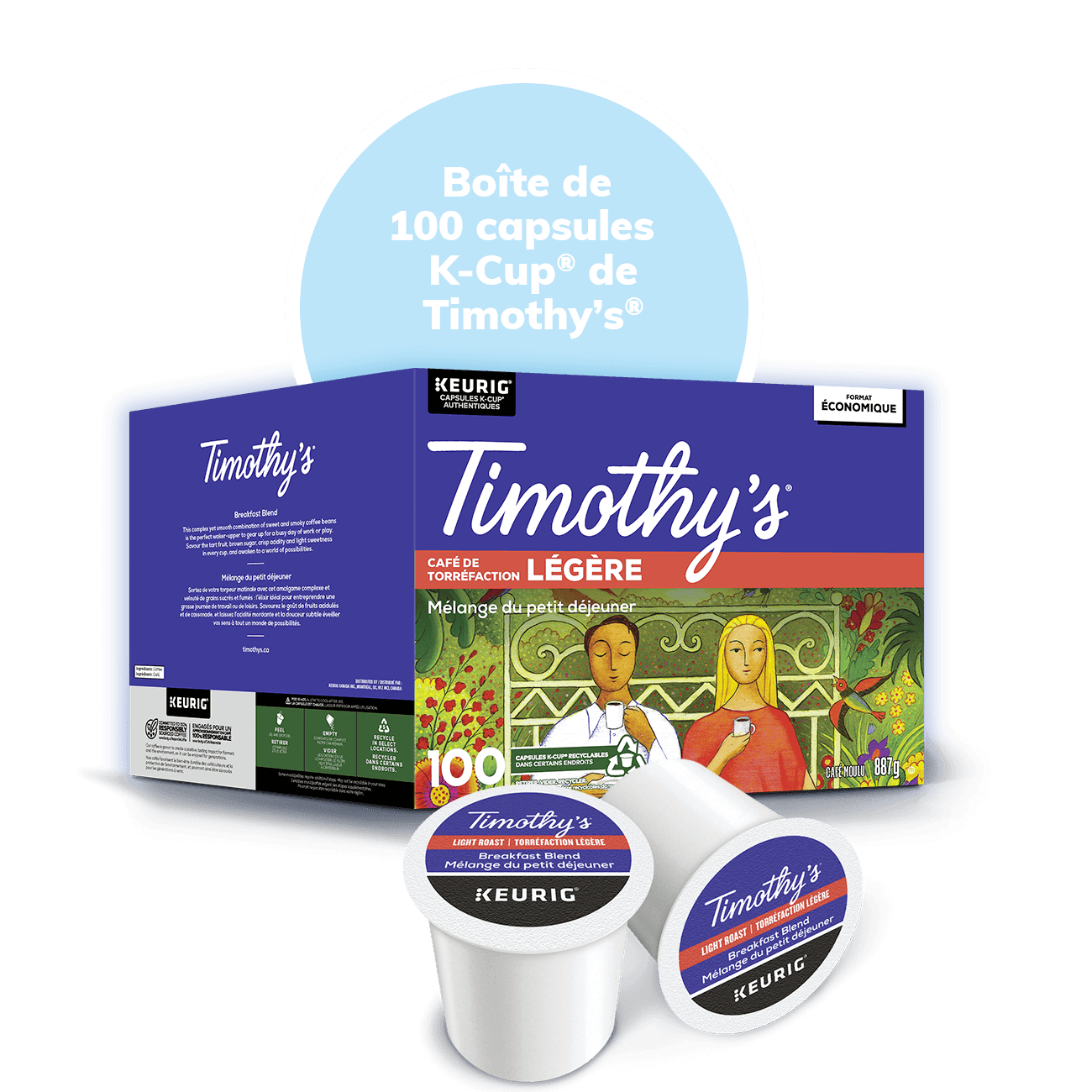 Capsules K-Cup ® recyclables dans certains endroits. Pourraient ne pas ...