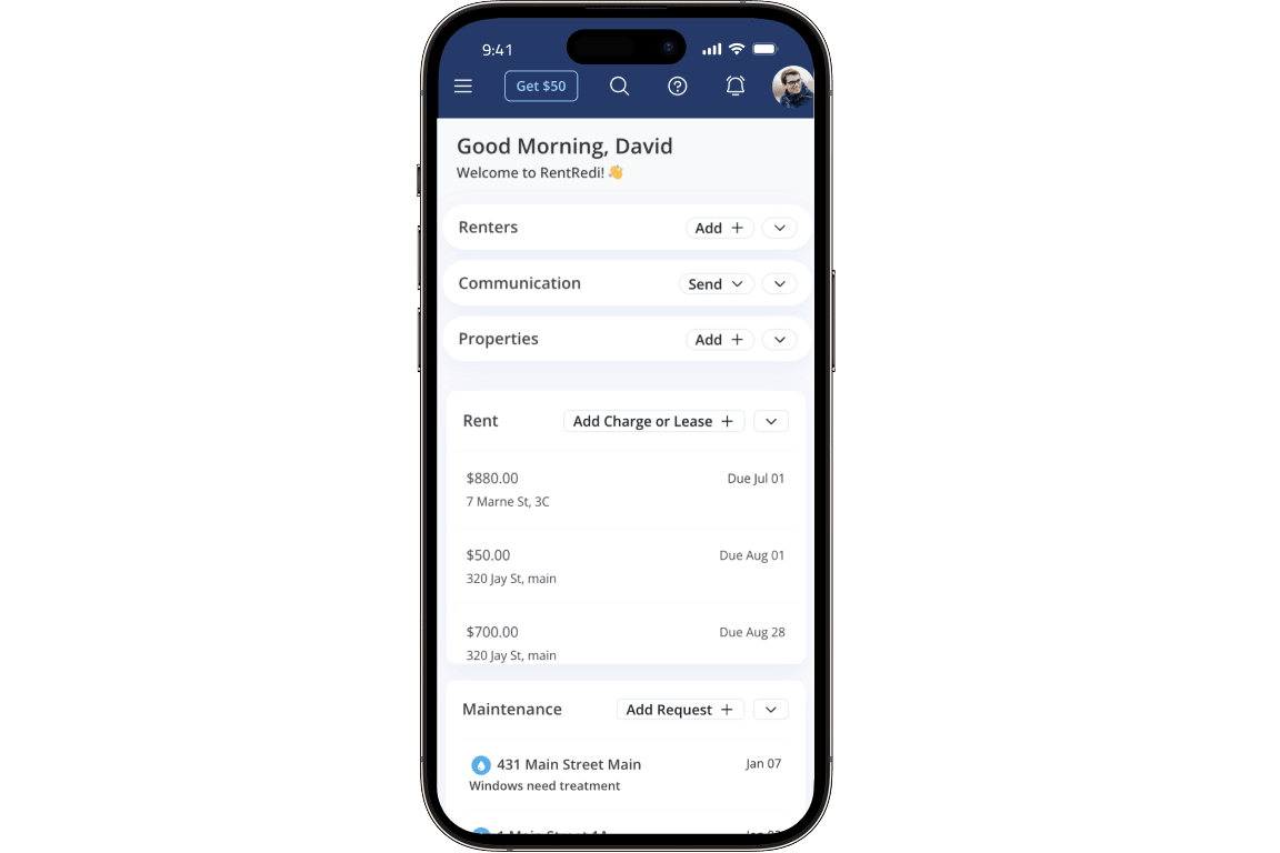 Property Management App for Landlords | RentRedi