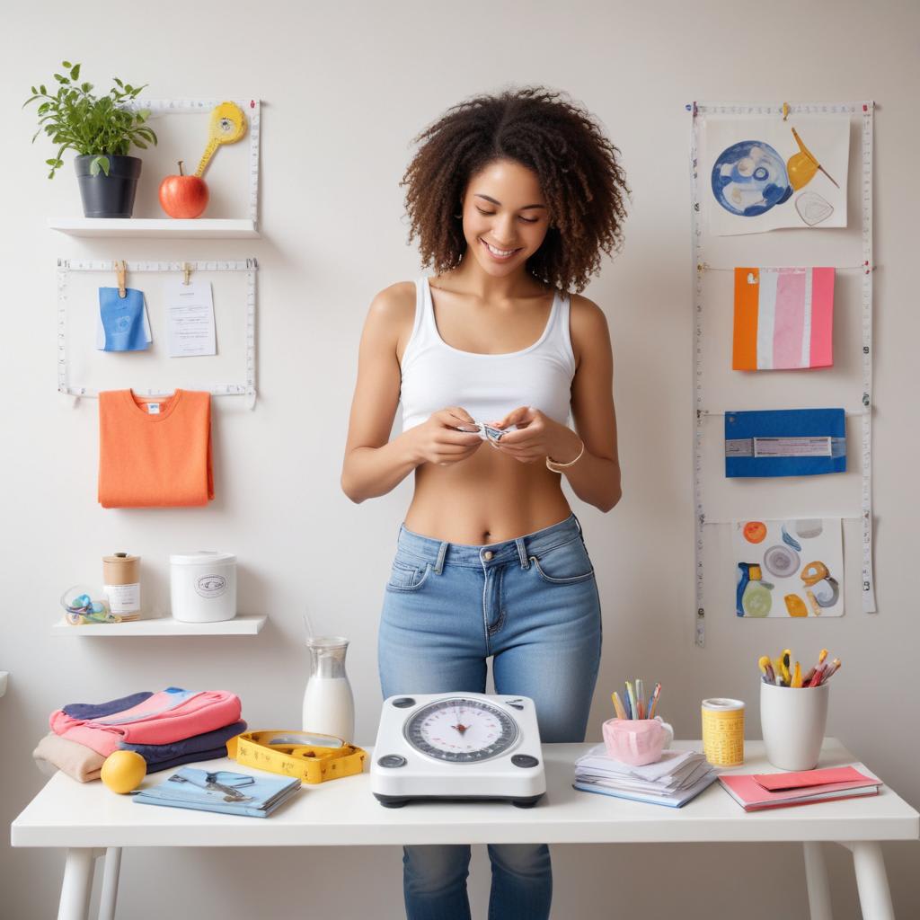 What are the best ways to track lean living progress beyond the scale?