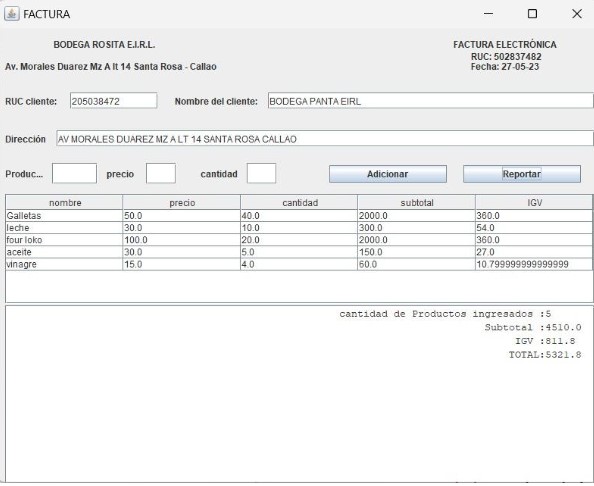 GitHub - isjunrod/SistemaFacturasCibertec: Automatiza la emisión de facturas, reduce costos ...