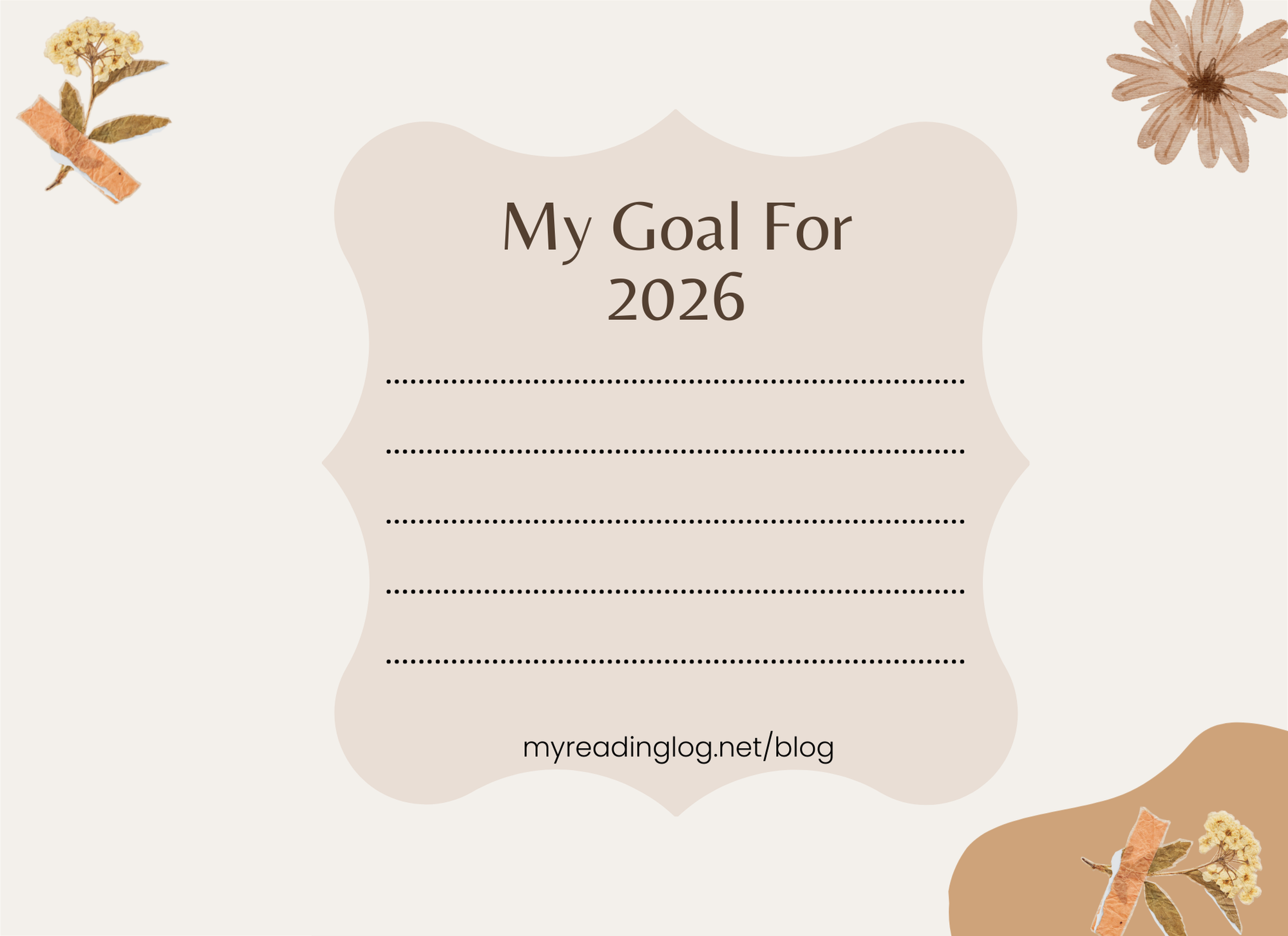 🎁Free Canva Goal Setting Template That Finally Turns Dreams Into Real ...