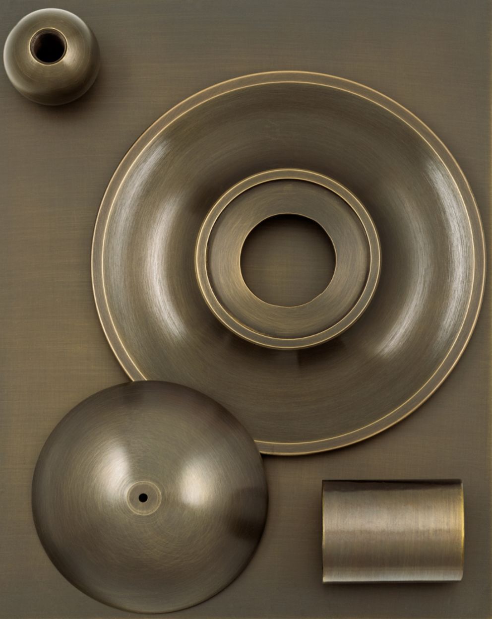 Metal Sample: Burnished Brass | Finishes | Urban Electric Company