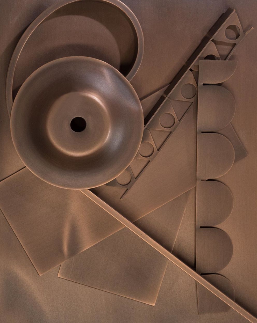 Metal Sample: Darkened Copper | Finishes | Urban Electric Company