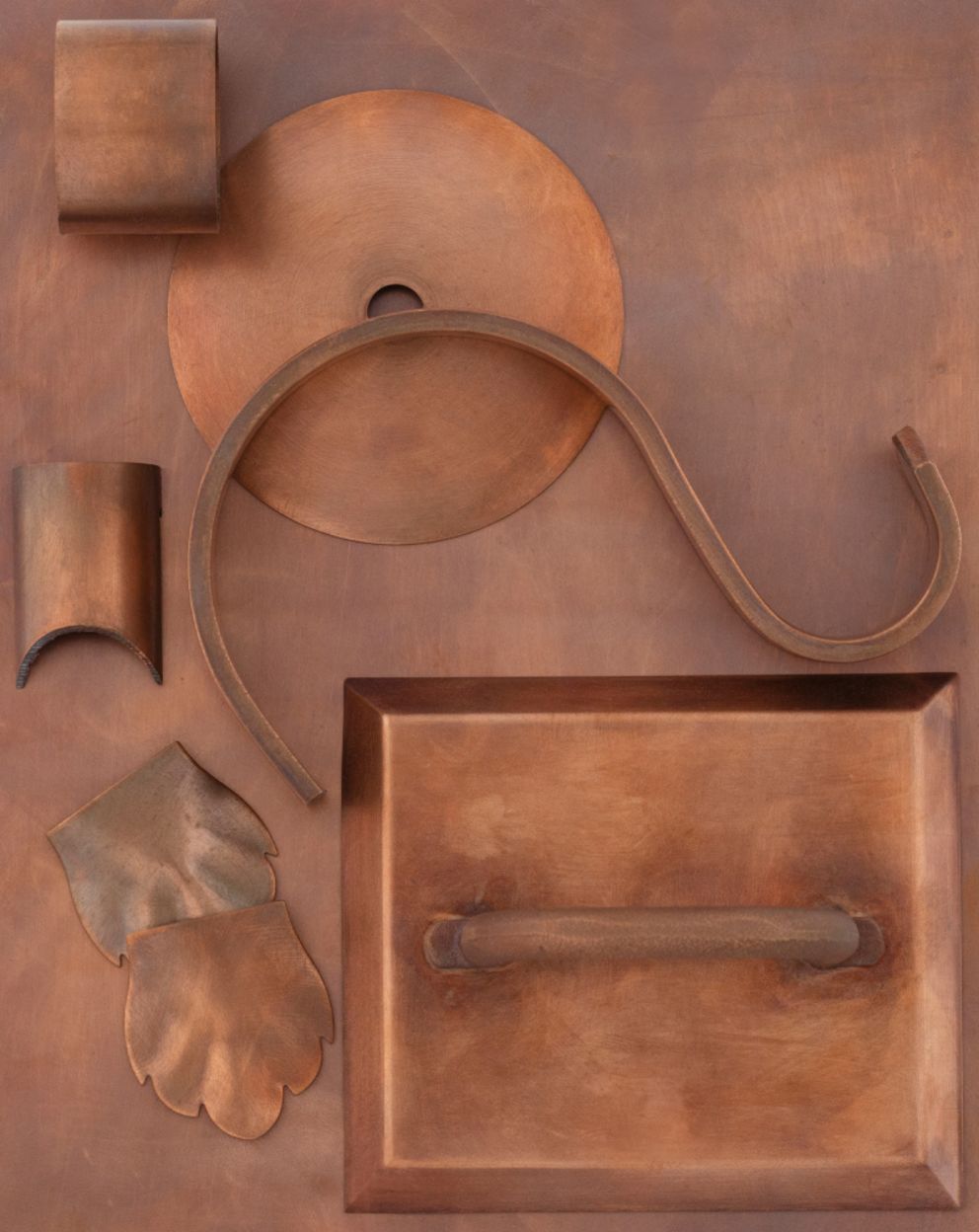 Metal Sample: Found Copper | Finishes | Urban Electric Company