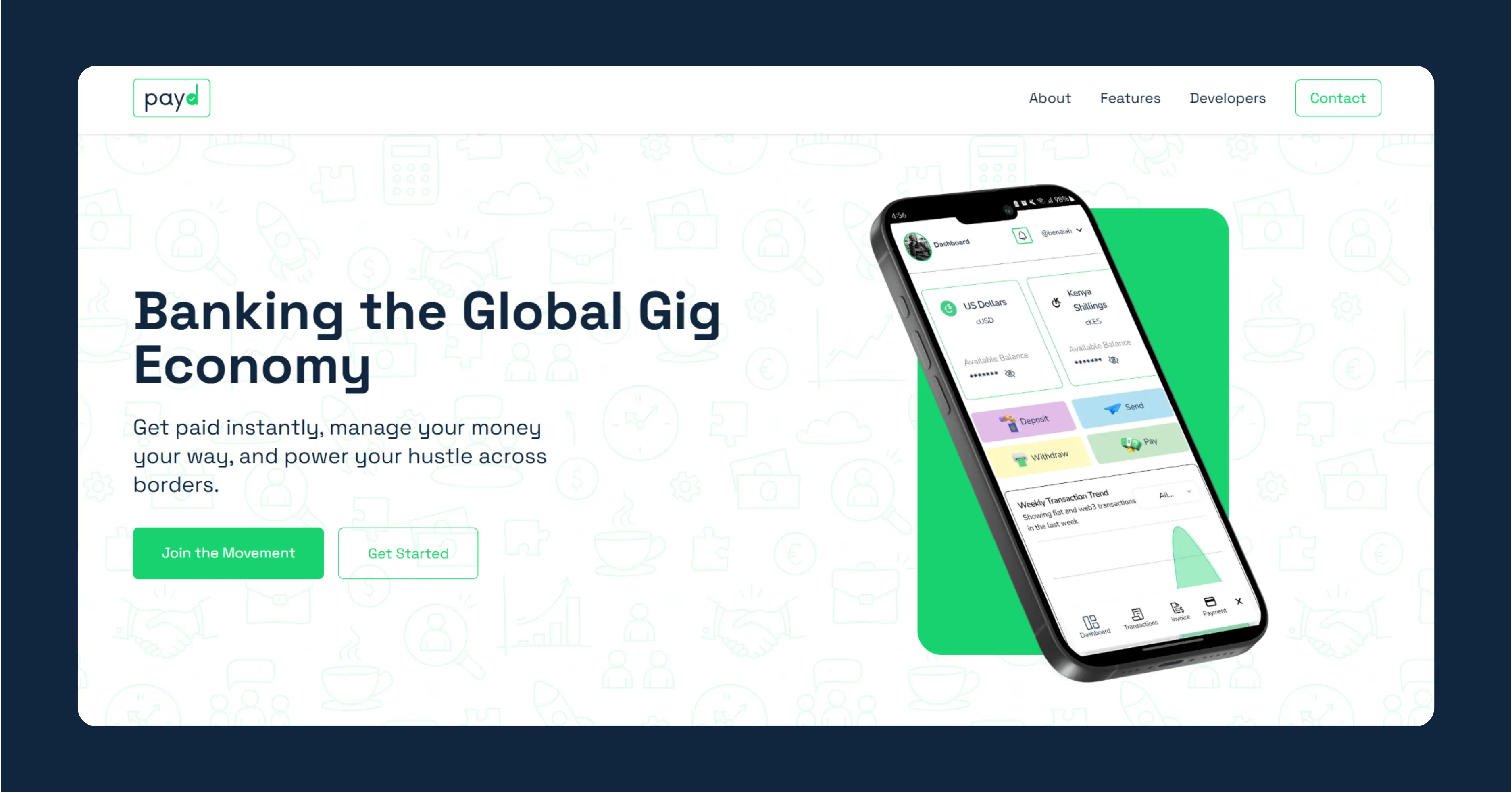 Payd - Banking the Global Gig Economy