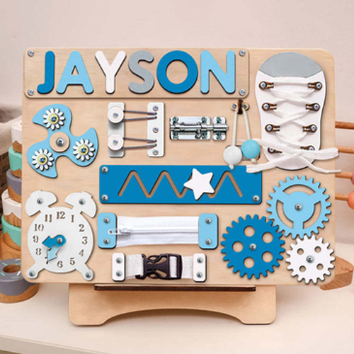 Product Details - busy board shape rectangular size 24*30cm | HubFulfill