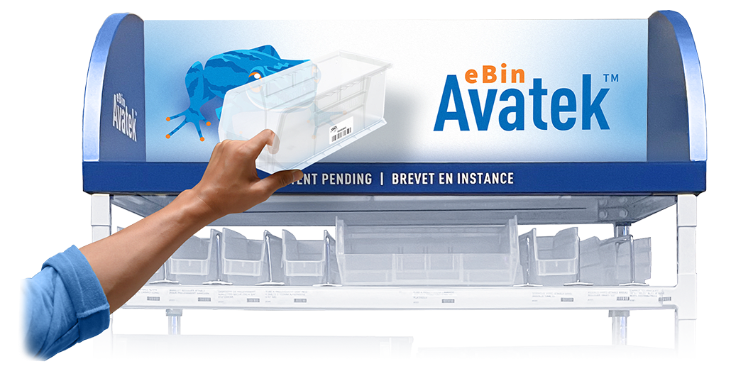 RFID technology automatically triggers replenishment workflows.