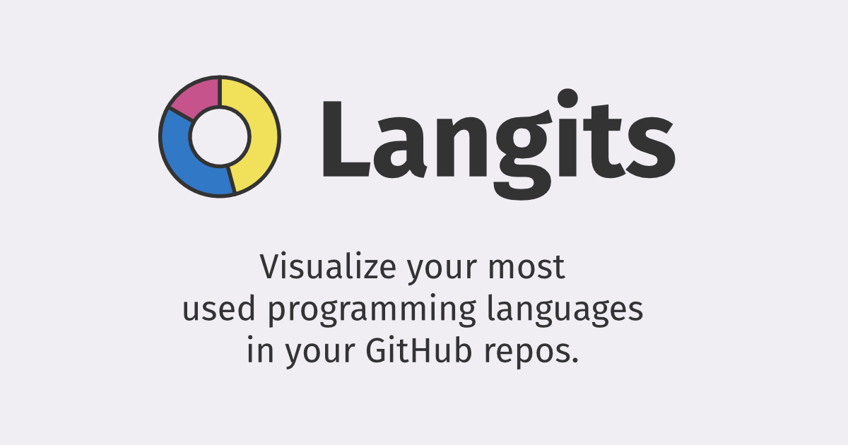 Visualize your most-used programming languages in your Github repos ...