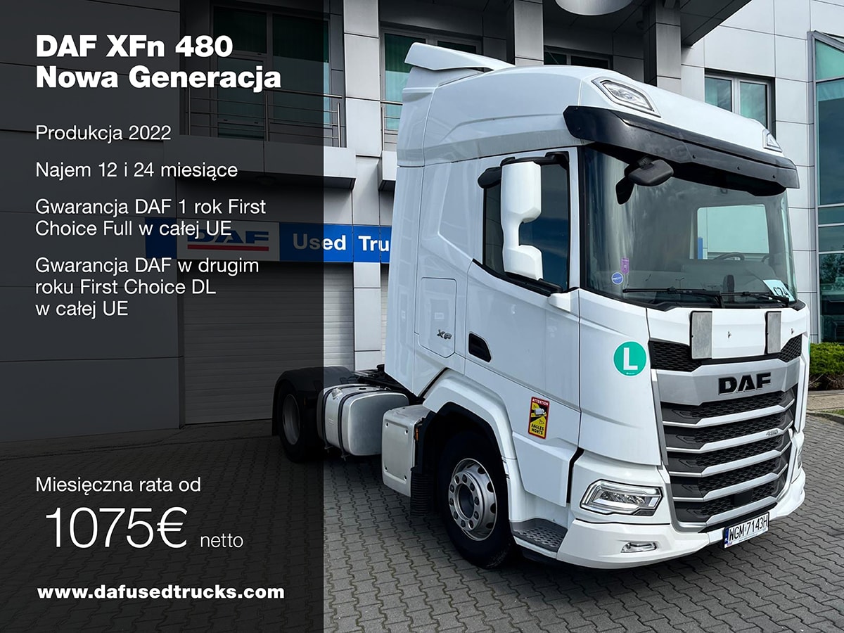 DAF XFn 480 FT 4X2 LOW DECK - XLRTEF5300G444785