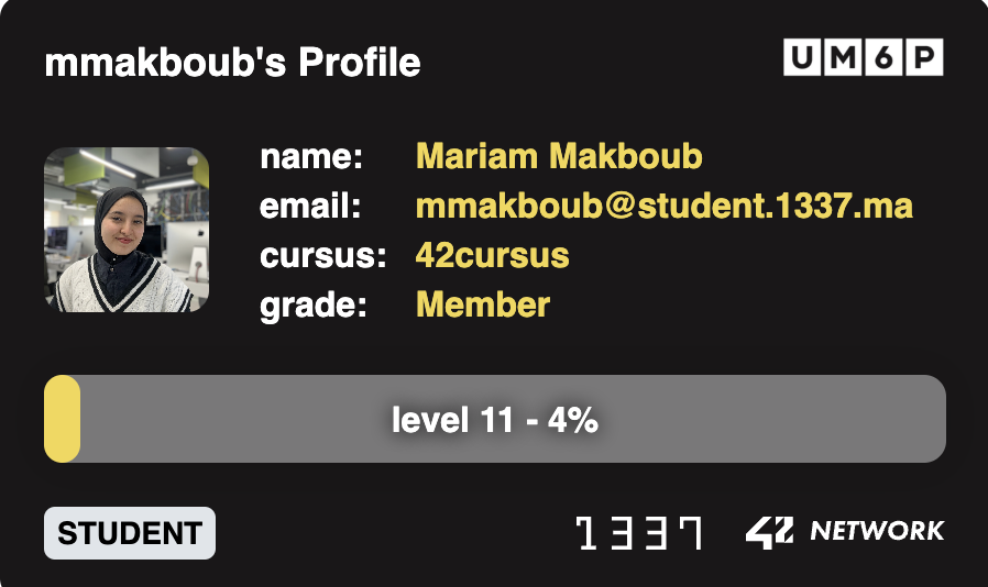 mmakboub (mariam makboub) · GitHub