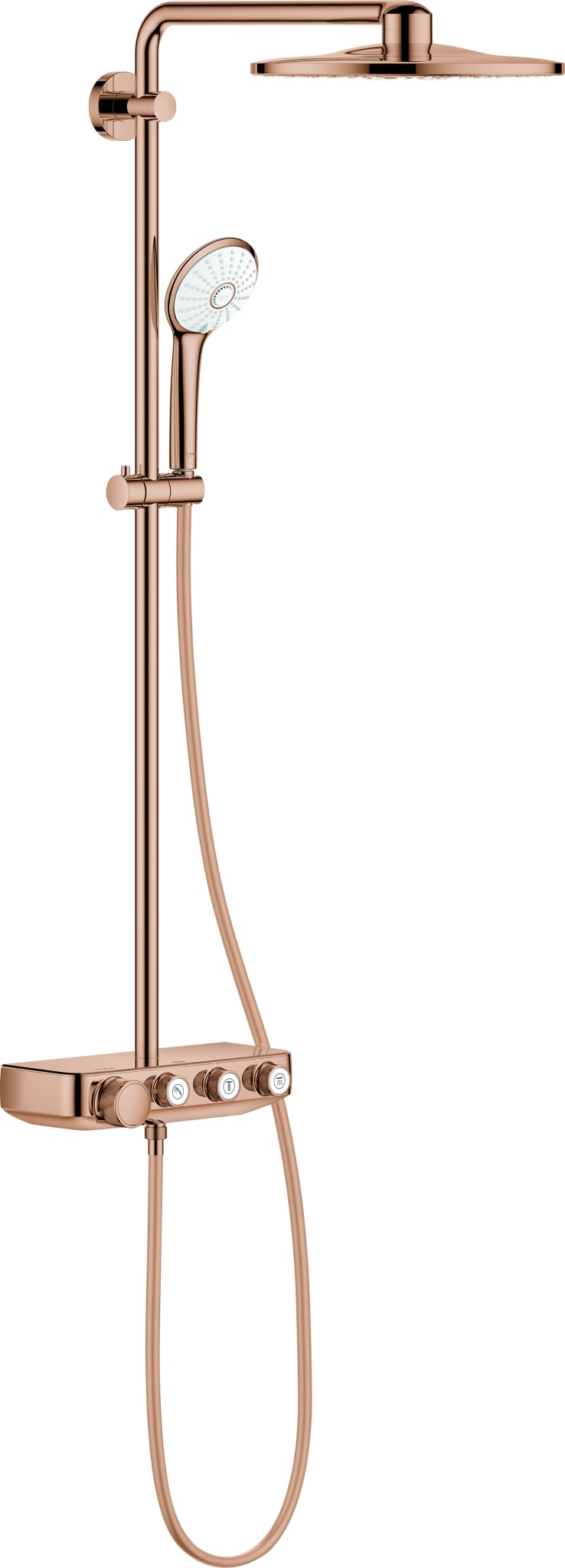 Yläsuihkuhana Grohe Euphoria SmartControl System 310 Duo harjattu kulta ...