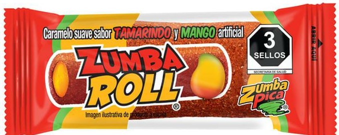 Detalle - Zumba roll Zumba pica 20g tamarindo y mango