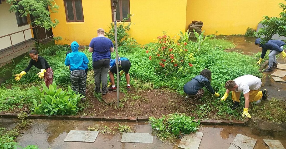 Volunteer Construction in Goa India | WhereNext