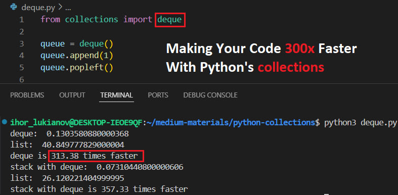Using Queues and Stacks in Python with Its collections Library | daily.dev
