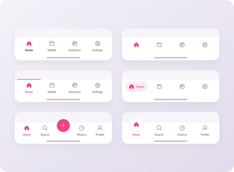 Top UI/UX Design Tips: How to Design a Great Bottom Mobile Navigation ...