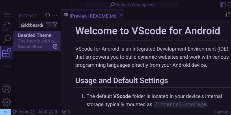 VSCode on Android Phone | daily.dev