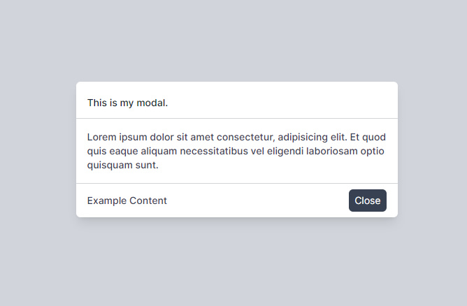 How do you create custom modal with next Js and Tailwindcss? | daily.dev