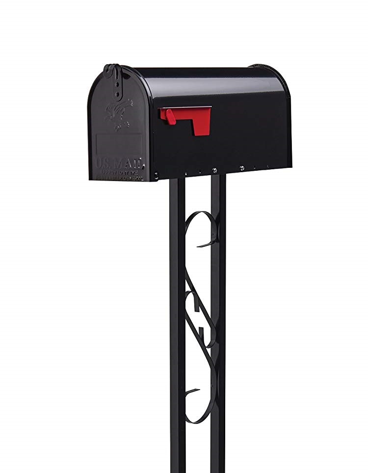 Mailbox With Decorative Stand