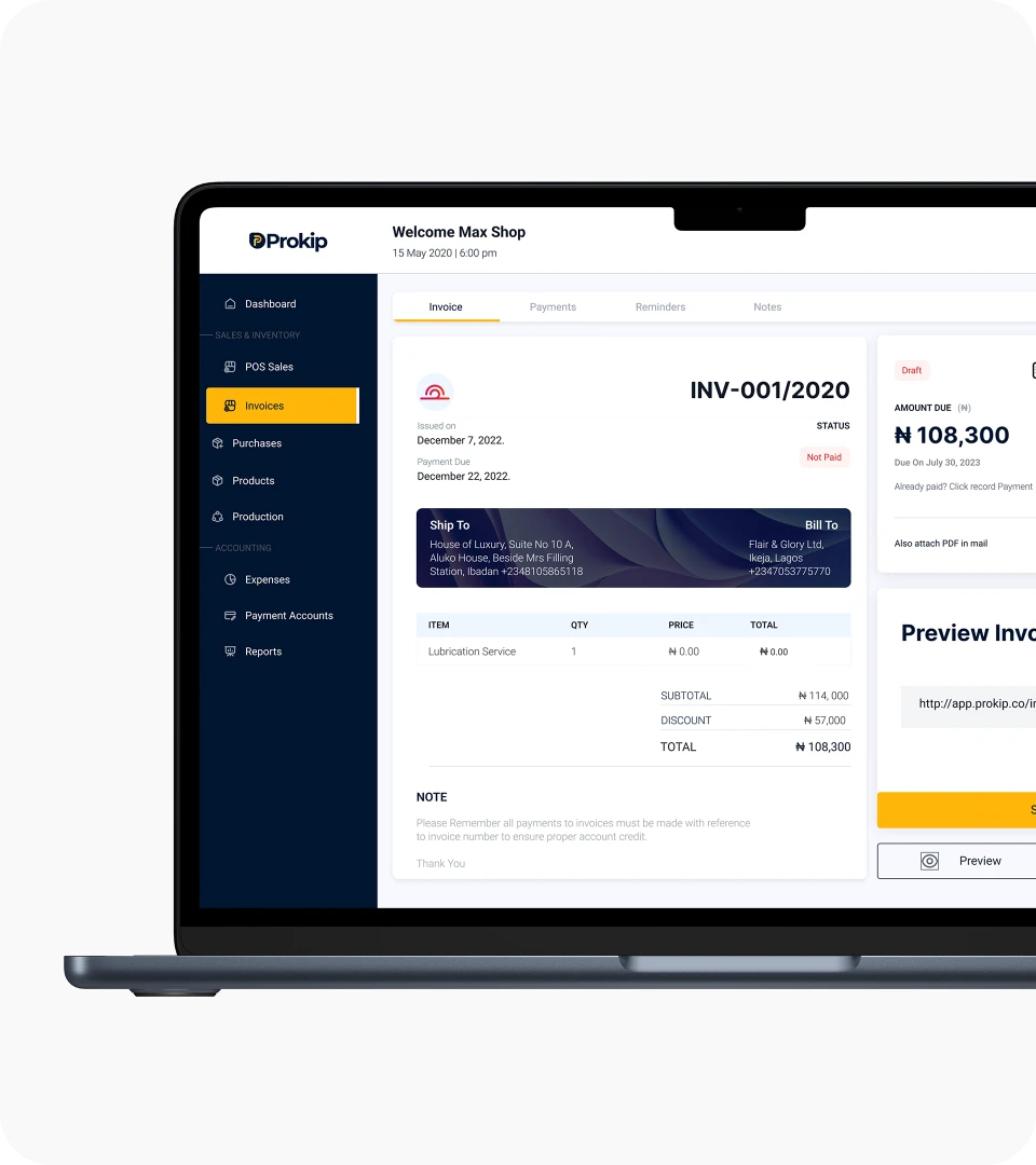 All in one business solutions tailored for Africans | Prokip