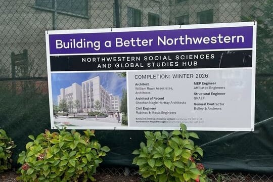 Navigating Campus Construction – WNUR News