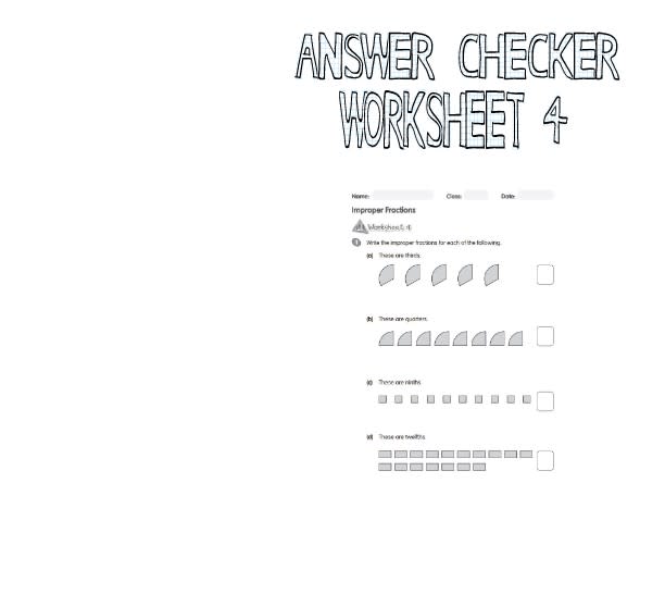 Answer Checker Math WB WS 4 (pg 95 & 96)