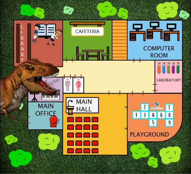 T-Rex School Rampage